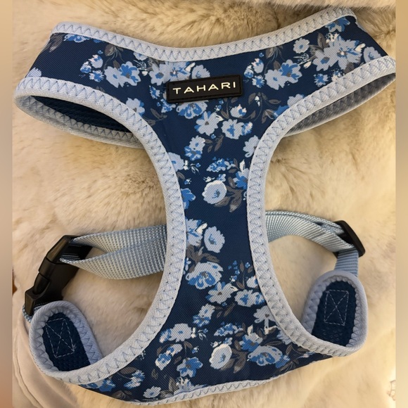 Tahari | Dog | Tahari Navy Blue Floral Dog Harness Large | Poshmark